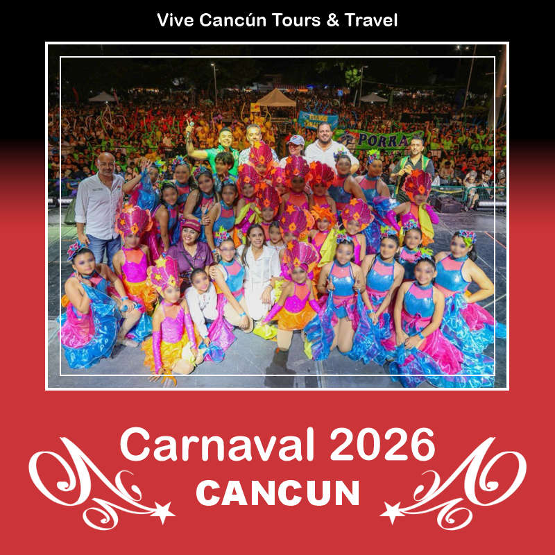 Carnaval Cancún 2026 -evento finalizado- Vive Cancún